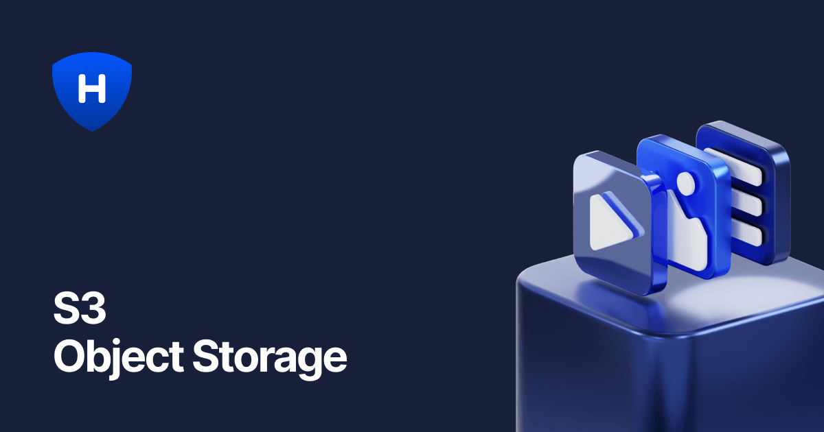 Secure and Scalable S3 Storage with Hostman